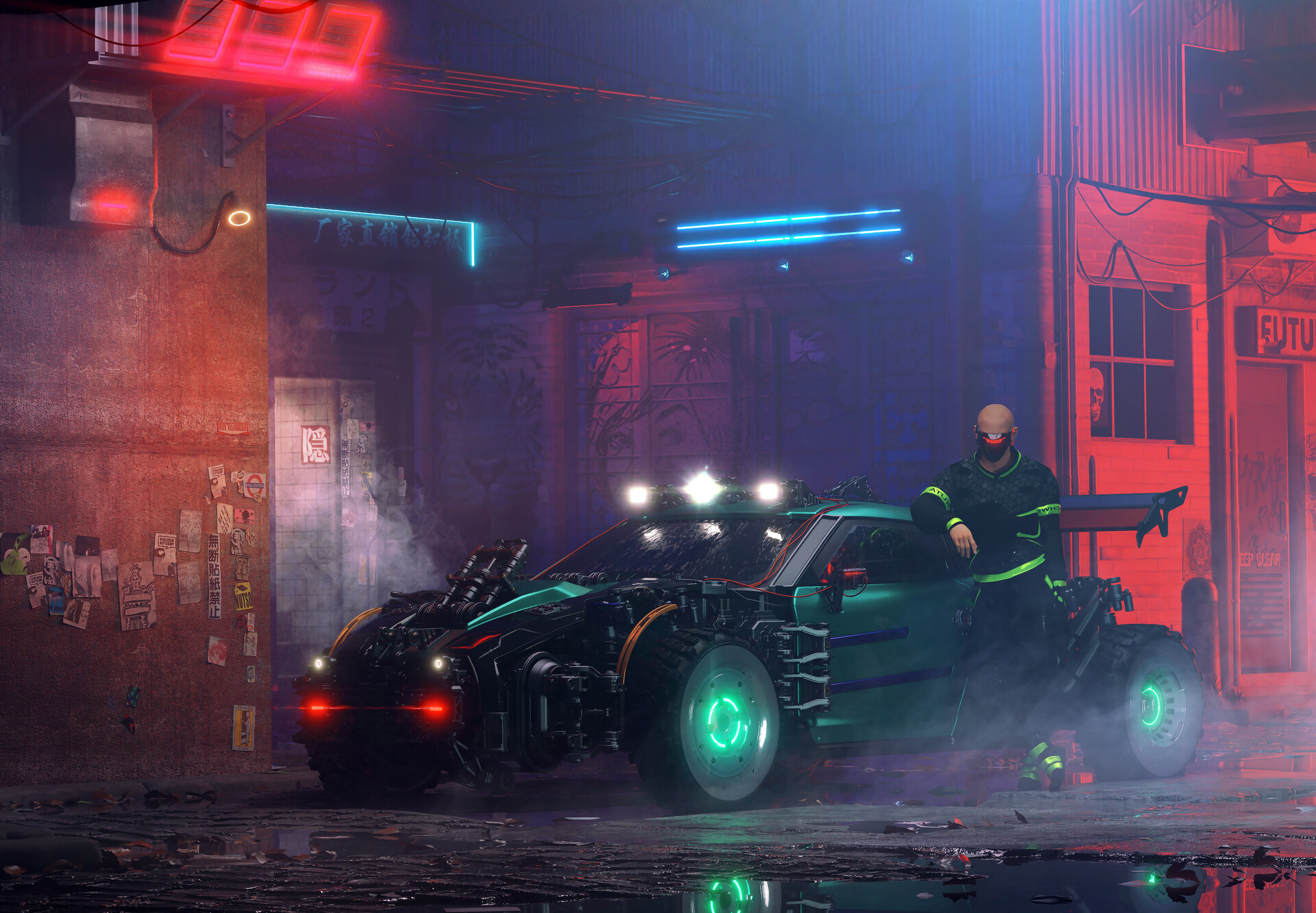 ArtStation - Cyber-Punk