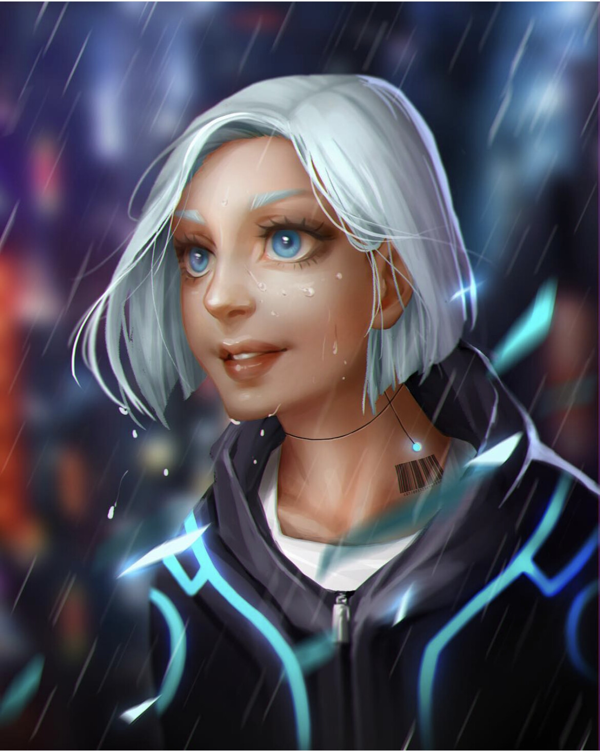 ArtStation - Character Design | Cyber girl