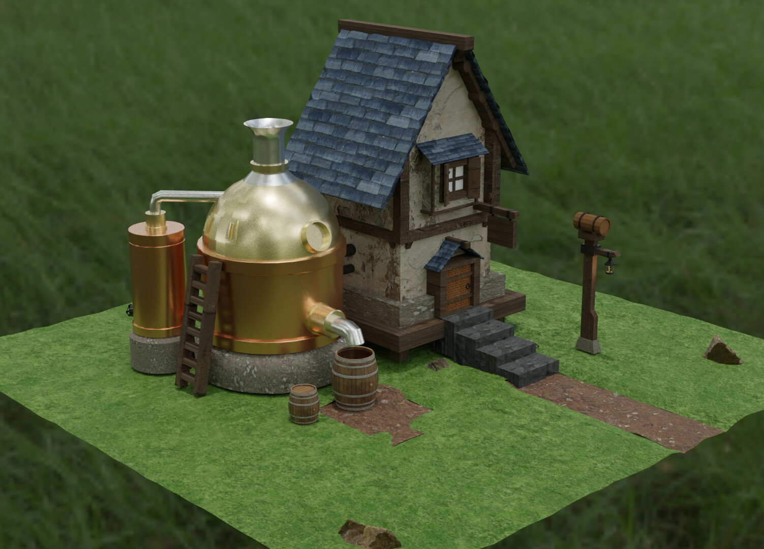 ArtStation - House of an alchemist