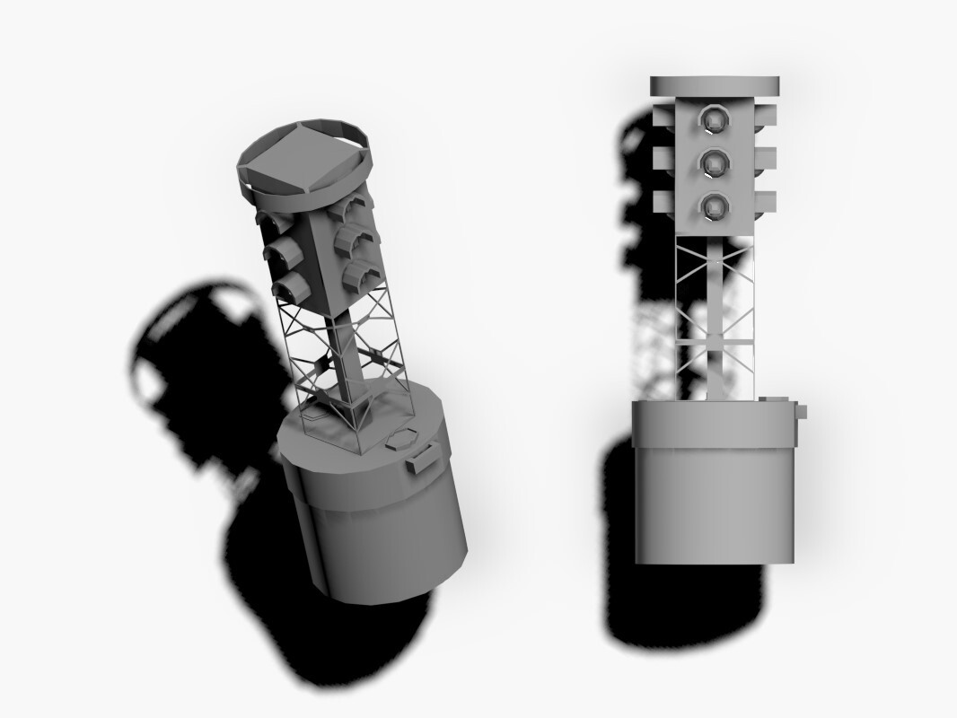ArtStation - Sea Traffic Light