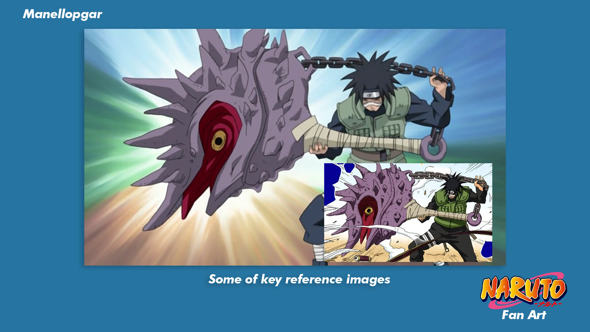 Manellopgar [Manuel López] - Conch Shell Mace Fan Art