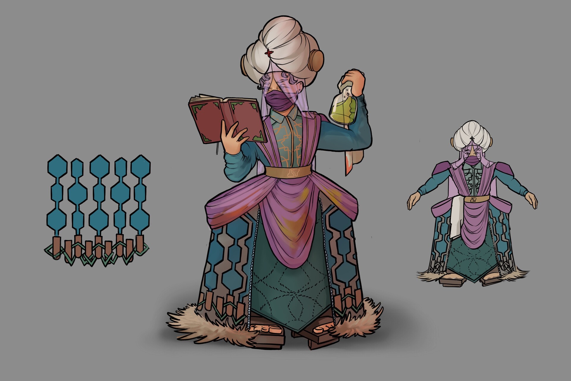 ArtStation - Potion maker Charcater design