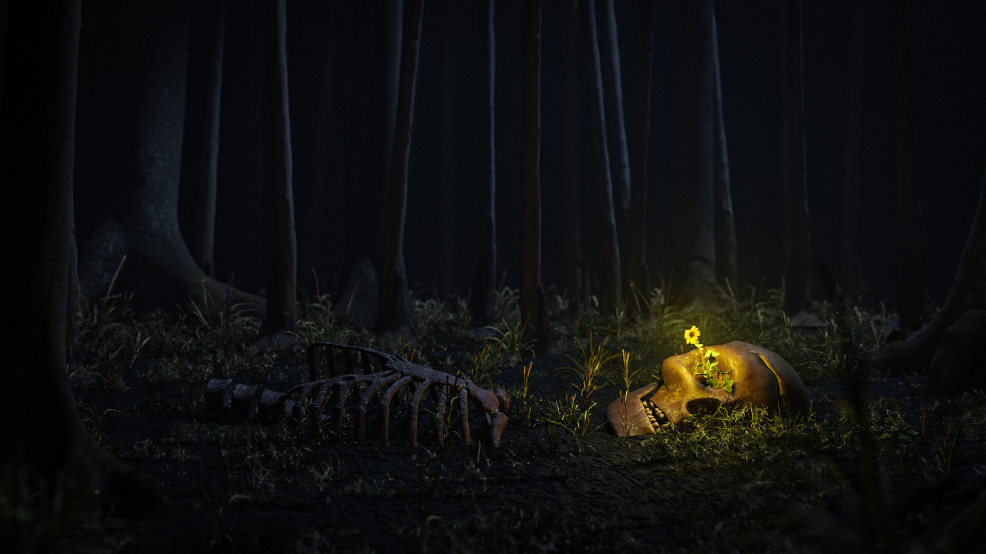 ArtStation - Deadly Magical Forest