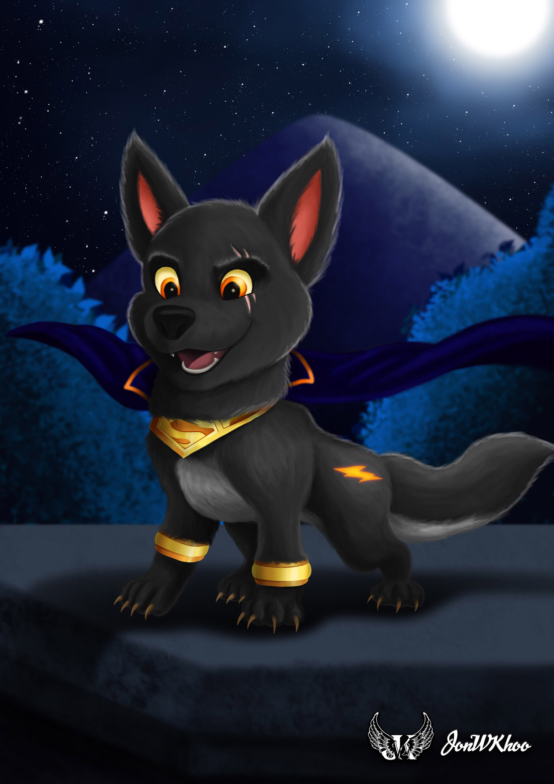 ArtStation - Dark Bolt | Character Redesign