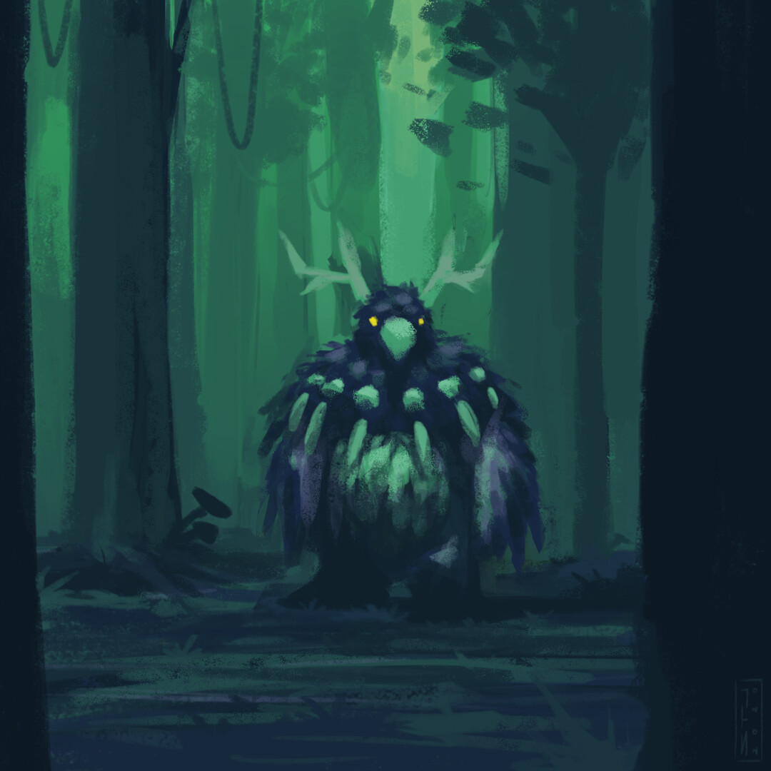 ArtStation - Night elven Moonkin