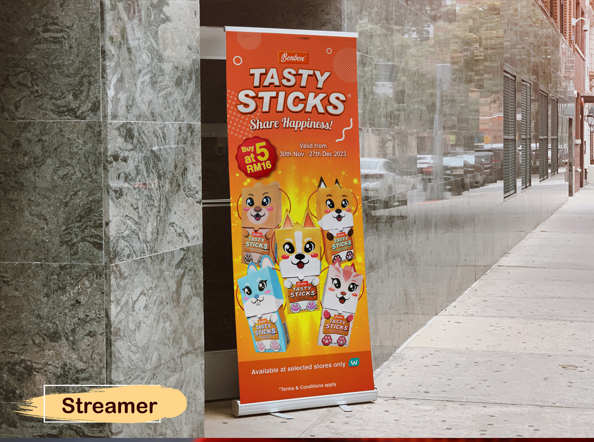 JonWKhoo - Bonbon Tasty Sticks 2020 | Packaging Design