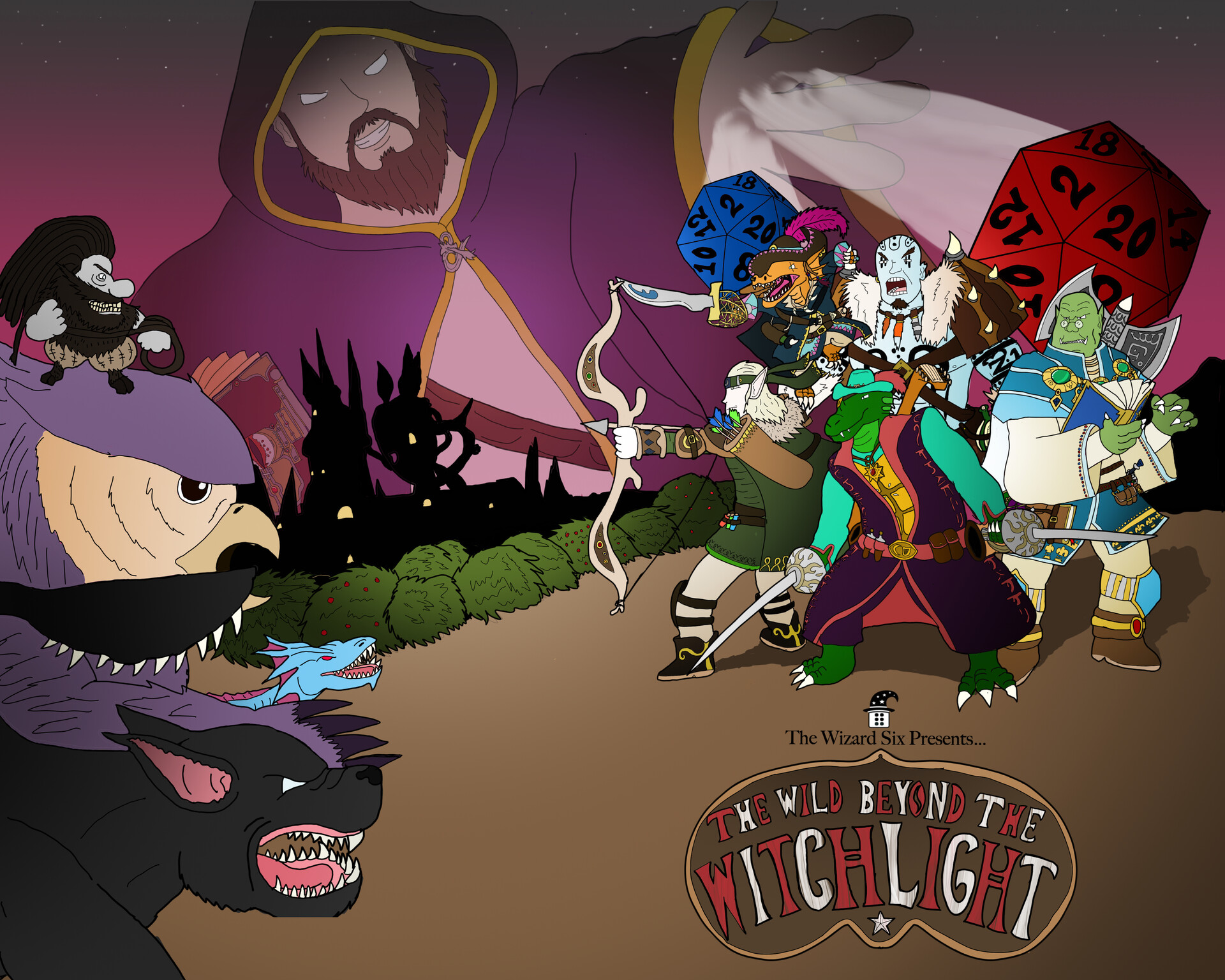 ArtStation - Wild Beyond the Witchlight Group Art