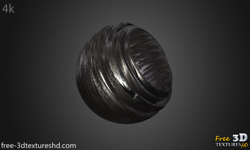 PBR Textures Free Download - Grinded Iron Metal 3D texture PBR High ...