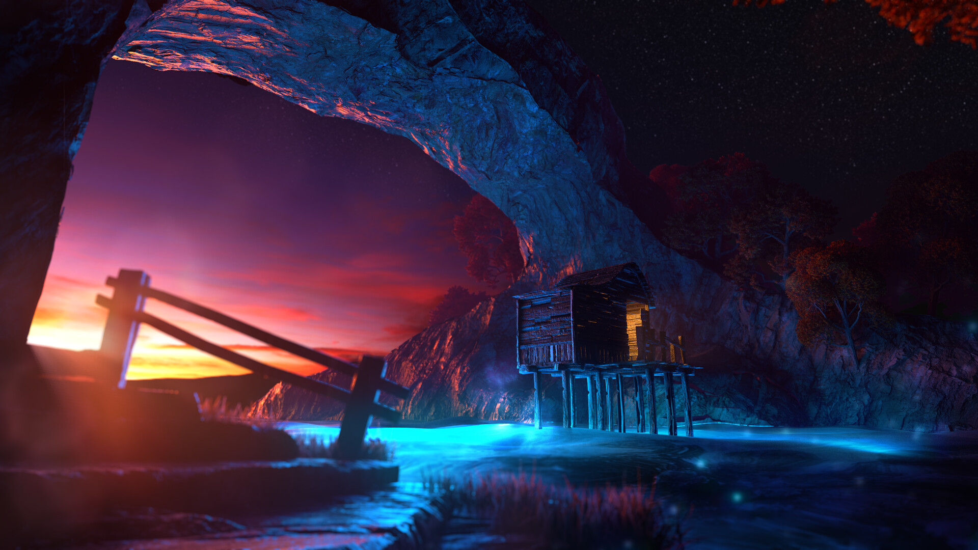 ArtStation - The First Night | 3D Environment