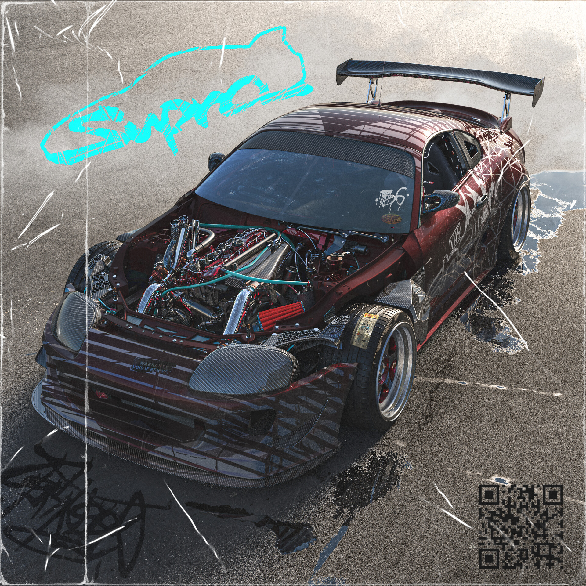 ArtStation - Supra A80