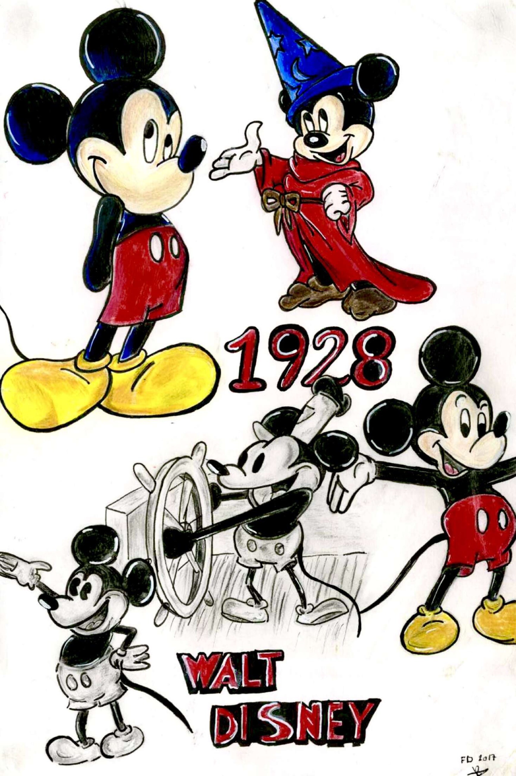 ArtStation - Mickey Mouse