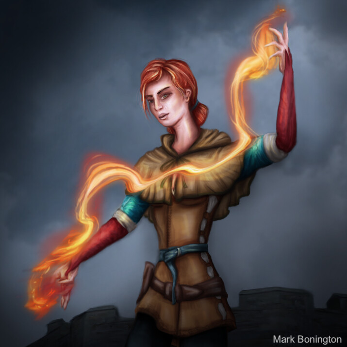 ArtStation - The Witcher 3: Triss Merigold