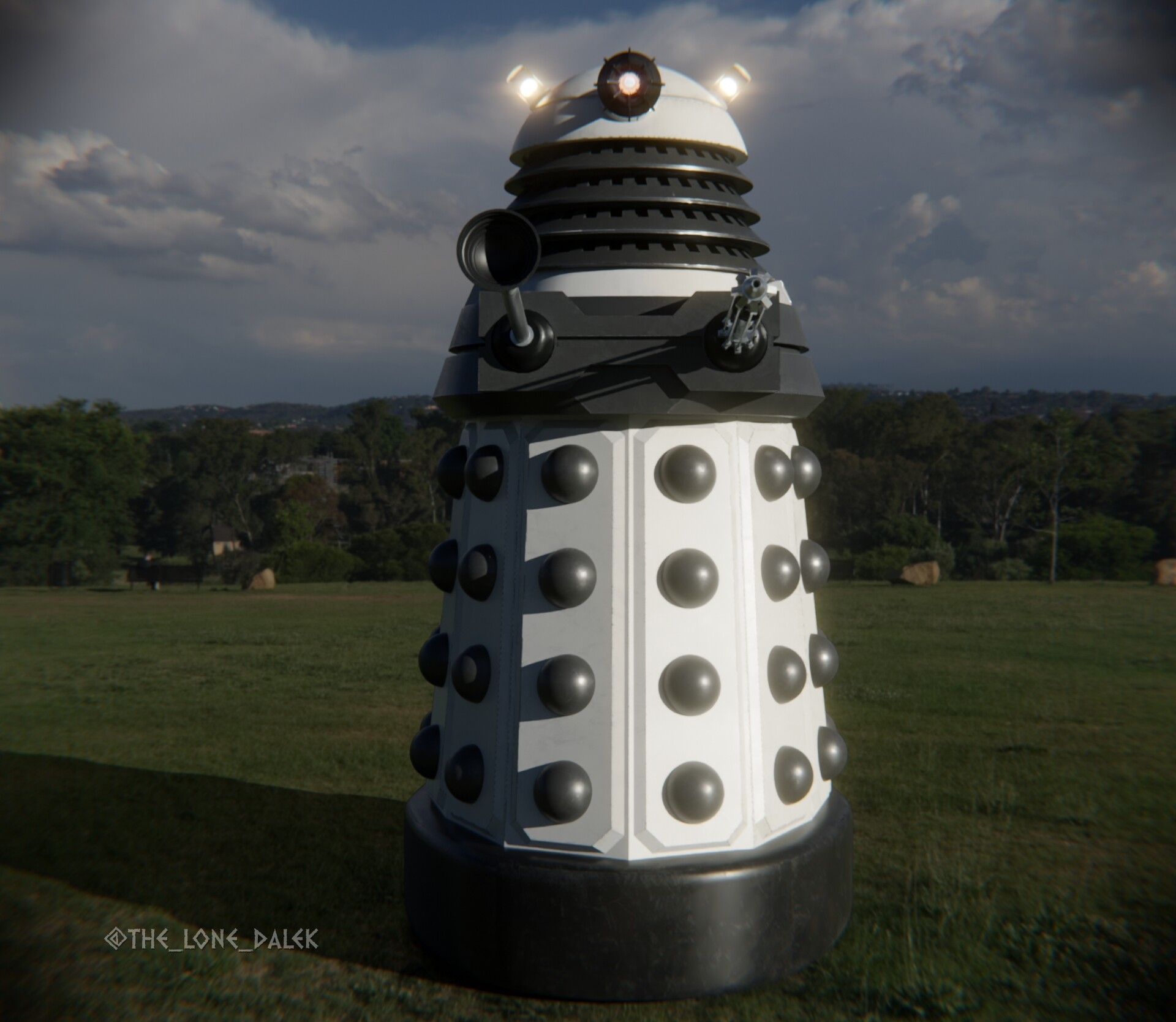 ArtStation - The Dalek Supreme on Earth