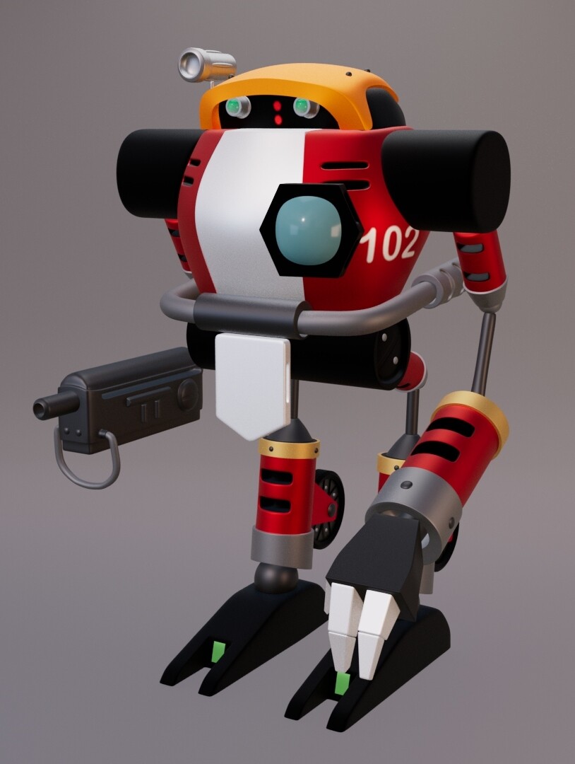 ArtStation - E-102 Gamma Advance Hard Surface