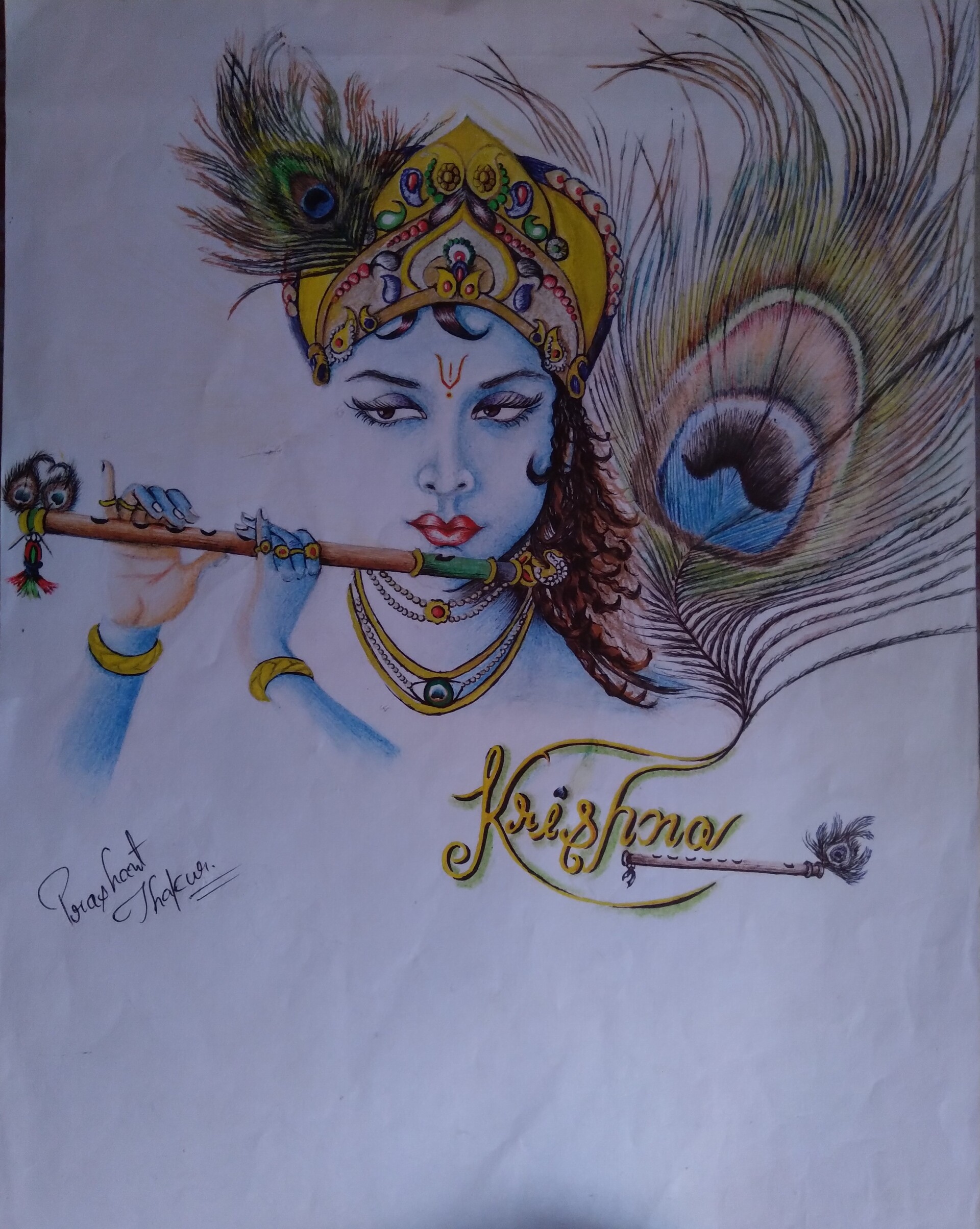 ArtStation - Lord Krishna.