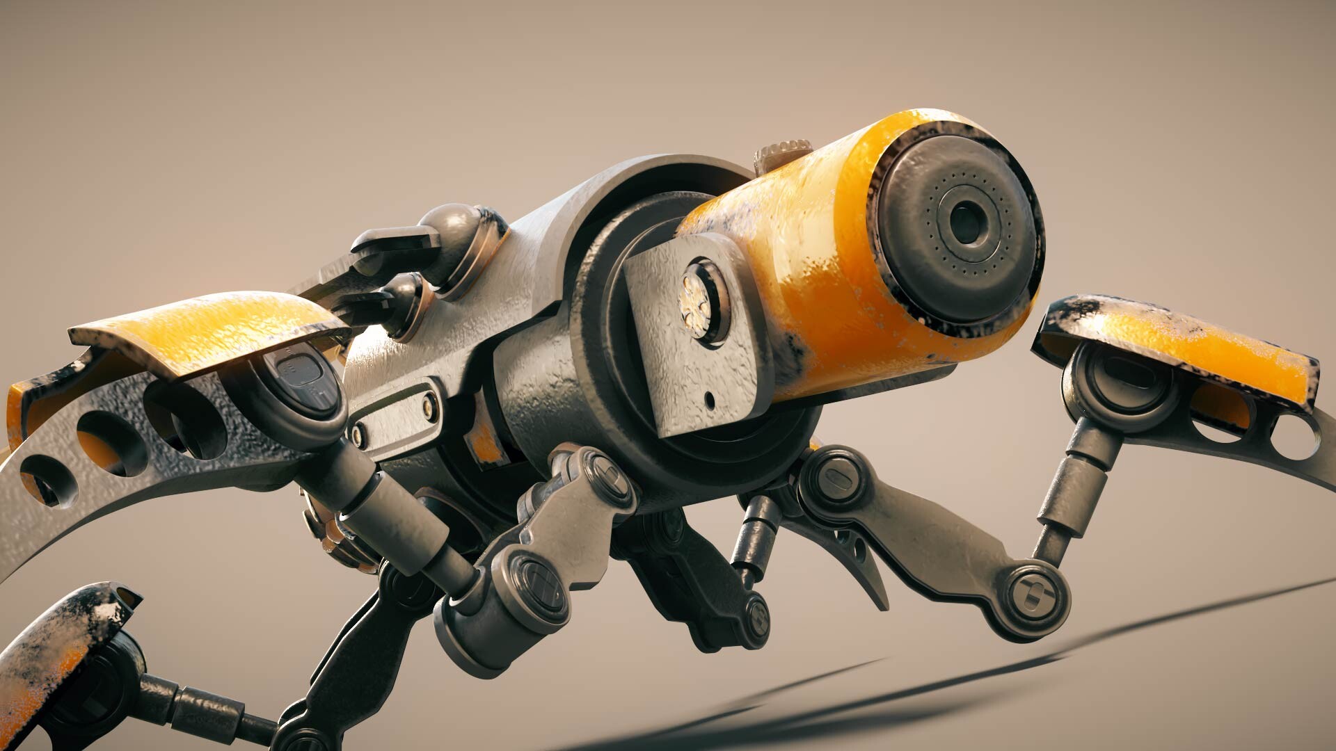 ArtStation - Hard Surface Modeling 3D réalisé en VFX 3D à la Haute ...