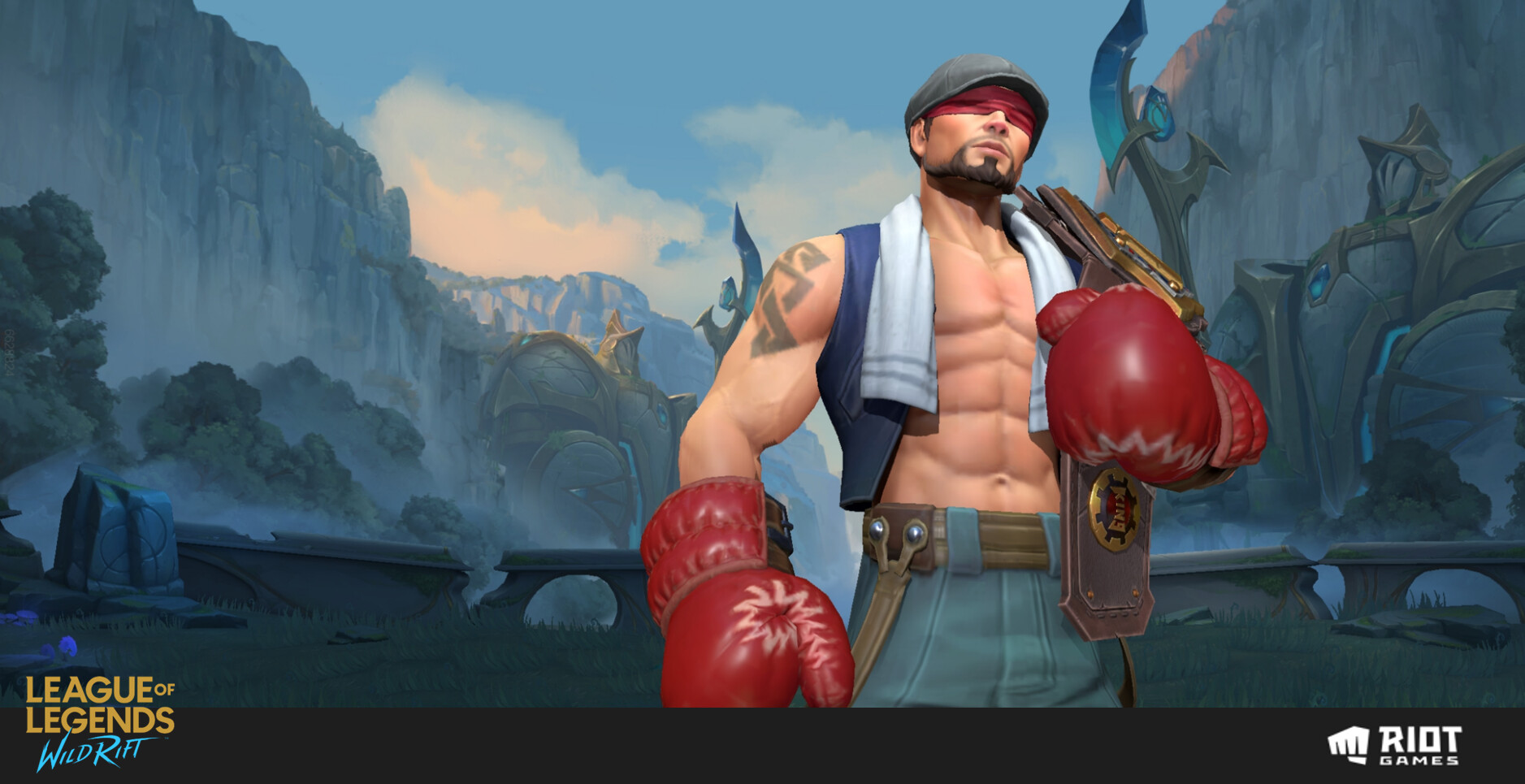 Max Cai - Knockout Lee Sin Wild Rift Skin Turntable Animation