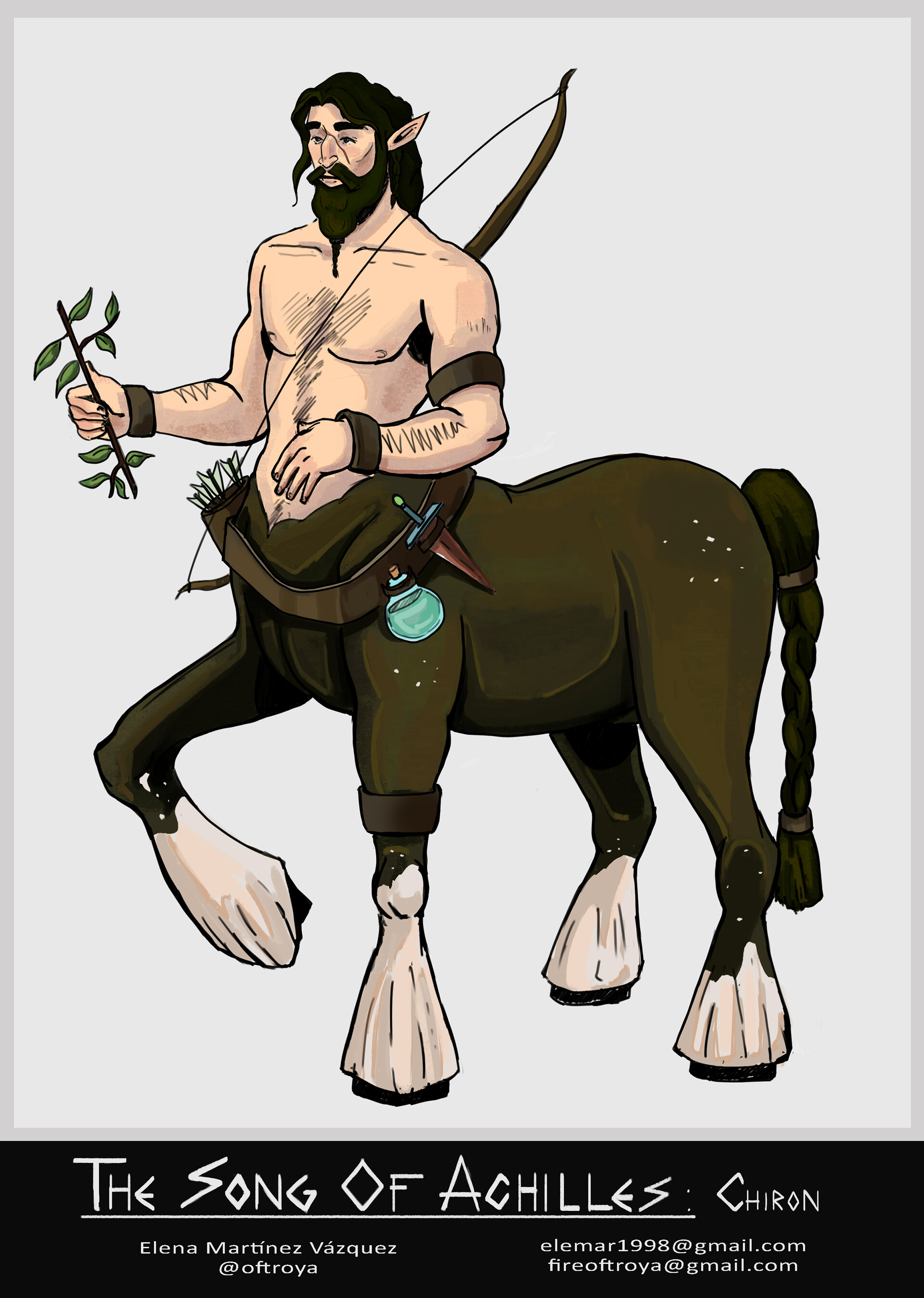 ArtStation - Chiron. The mentor