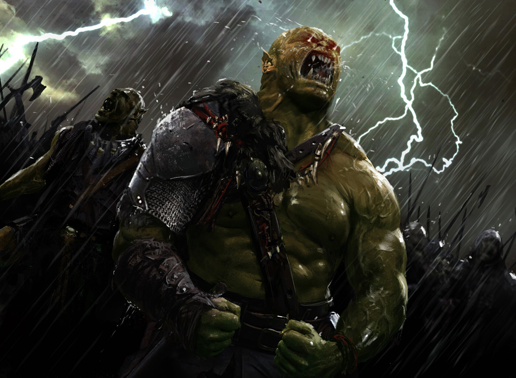 Battle Fury by Tomasz Ryger : r/ImaginaryOrcs