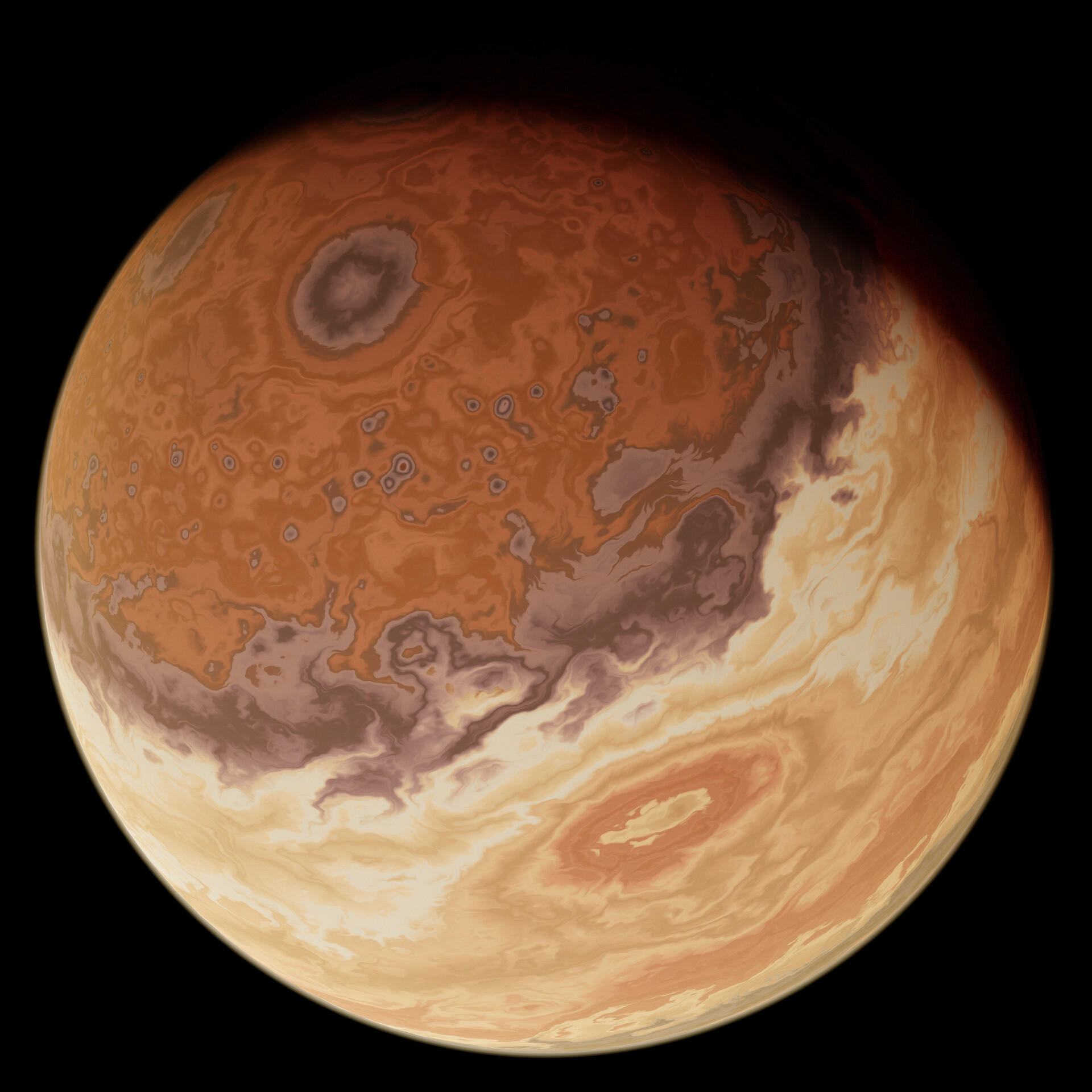 gas giant surface texture