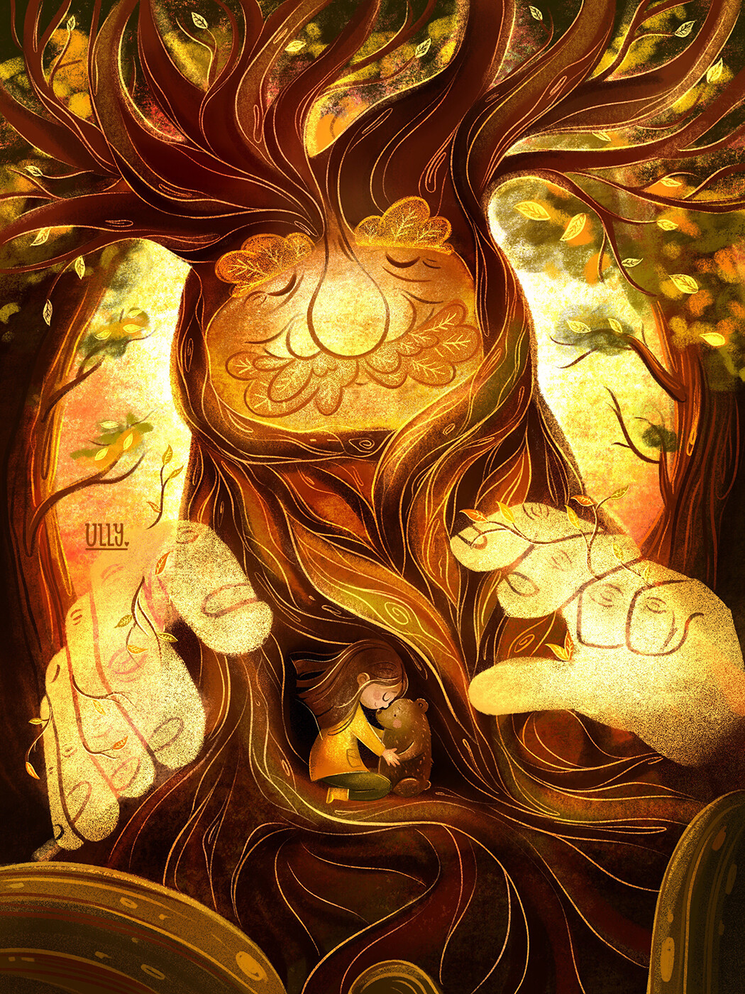 ArtStation - Autumn tree of Wisdom