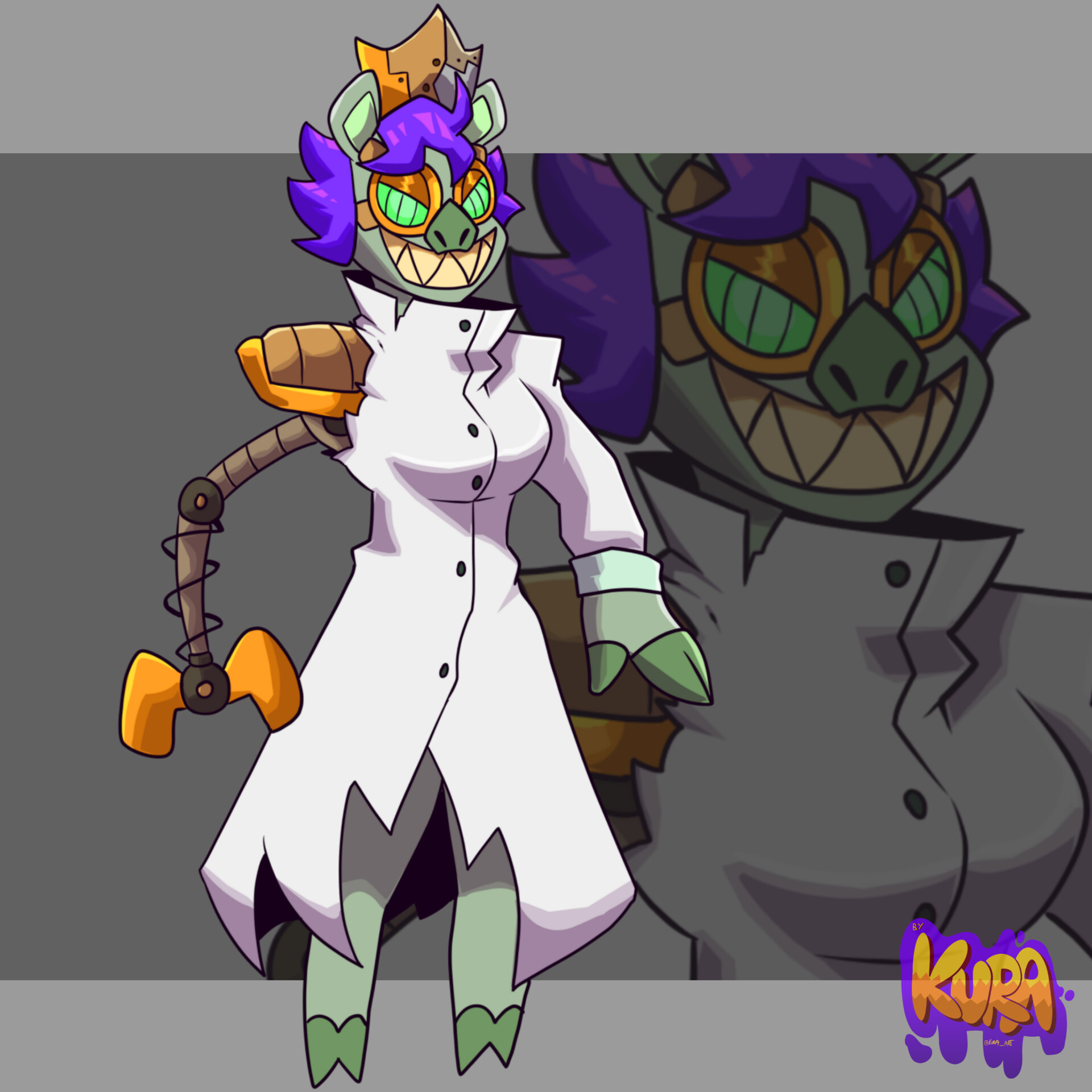 ArtStation - Queen Porka - Original Character Design