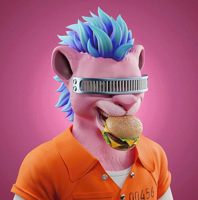 Adeyemo Sofiyat Kehinde - 3d nft artwork