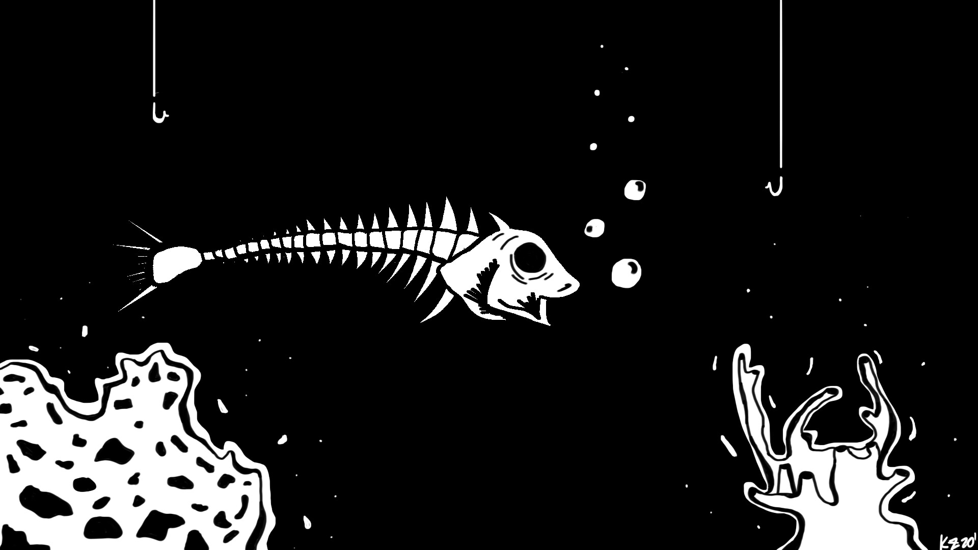 ArtStation - Bone Fish