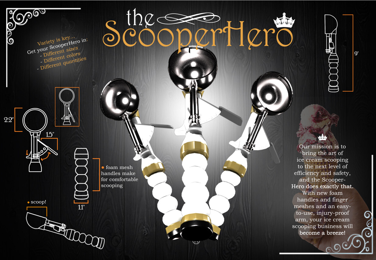 ArtStation - ScooperHero Product Design