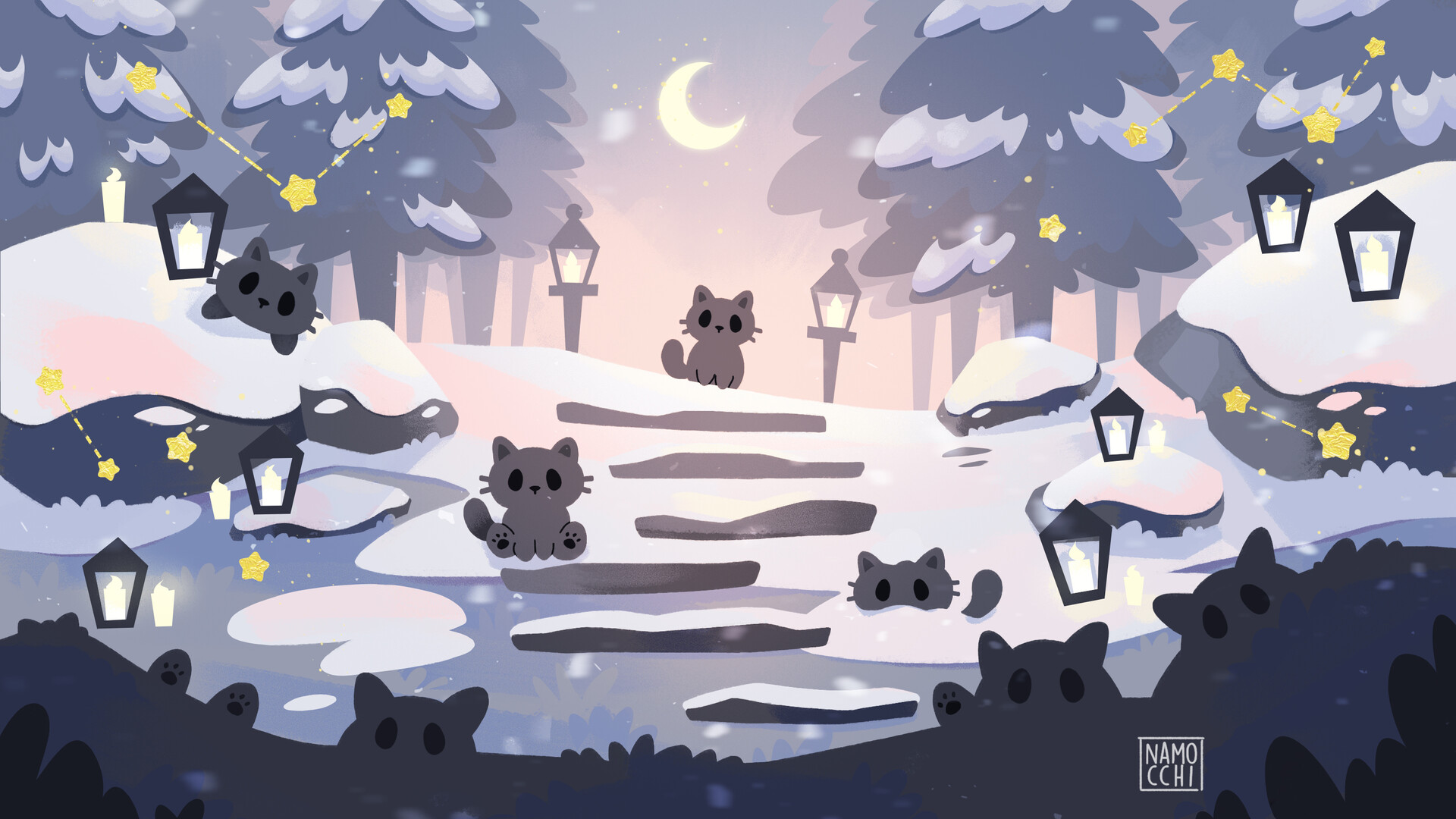 ArtStation - Kitty BG for Discord