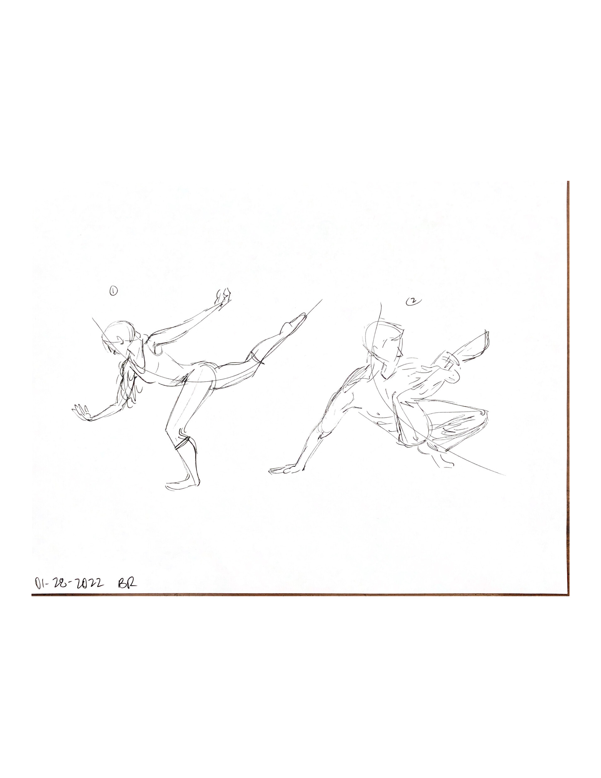 ArtStation - Dance | Reference Sketches