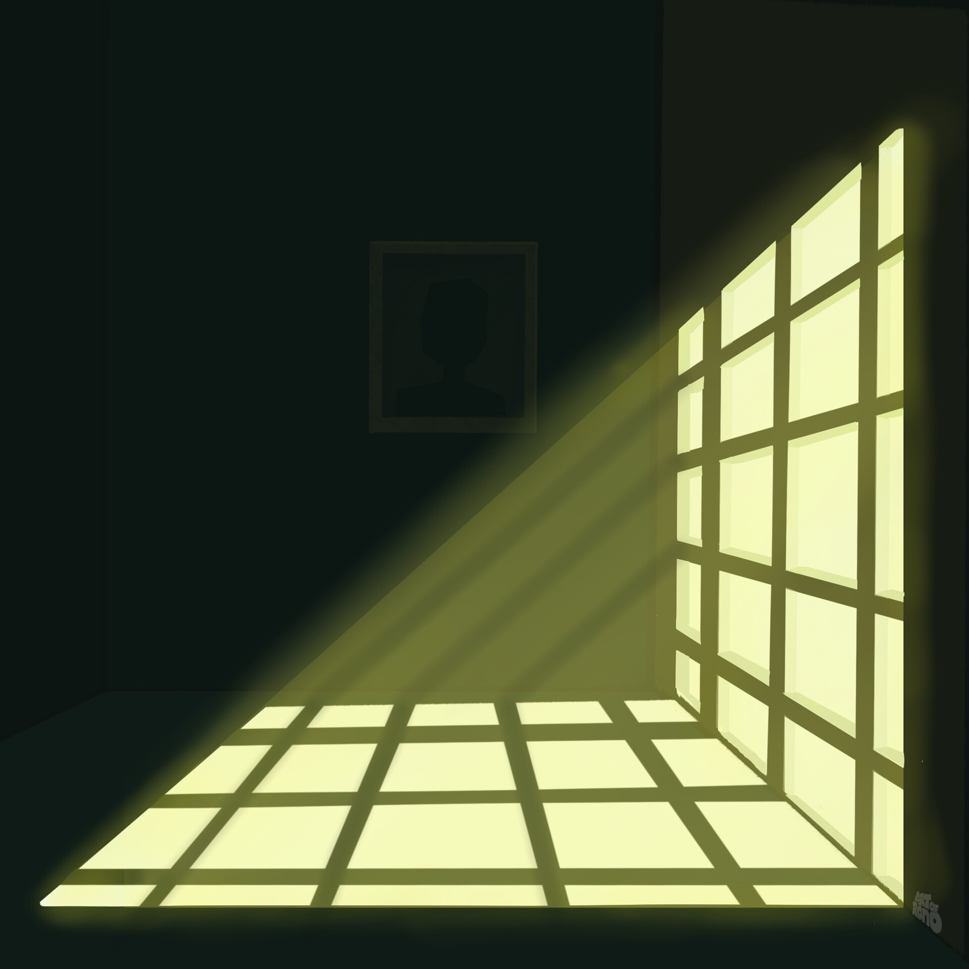 ArtStation - Sharp Light Shadow DailyArtChallenge-45