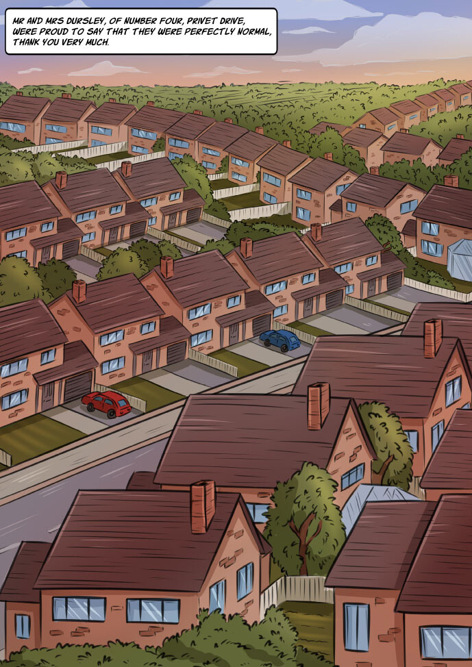 ArtStation - HP Comic Page