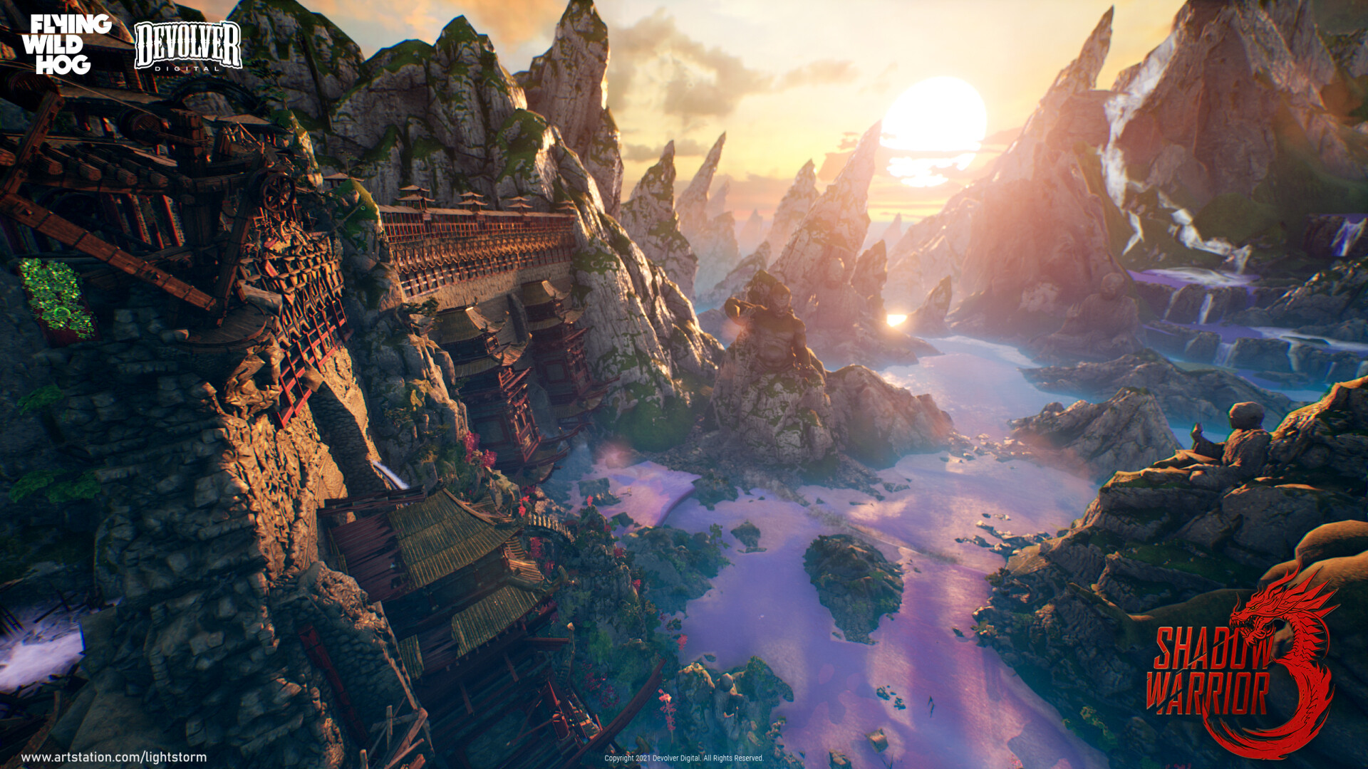 ArtStation - Shadow Warrior 3 | Dam