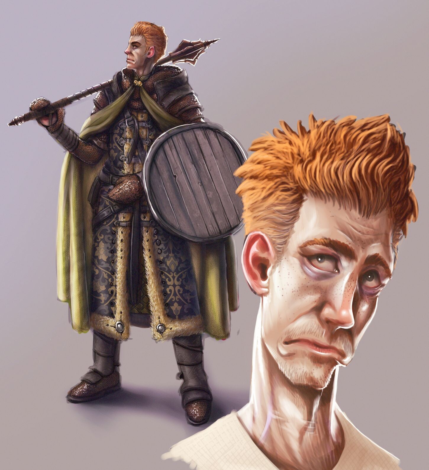 ArtStation - My DnD Forge Cleric - Andreas