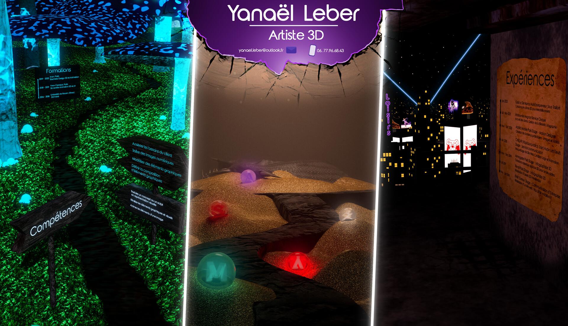 ArtStation - 3D Curiculum Vitae