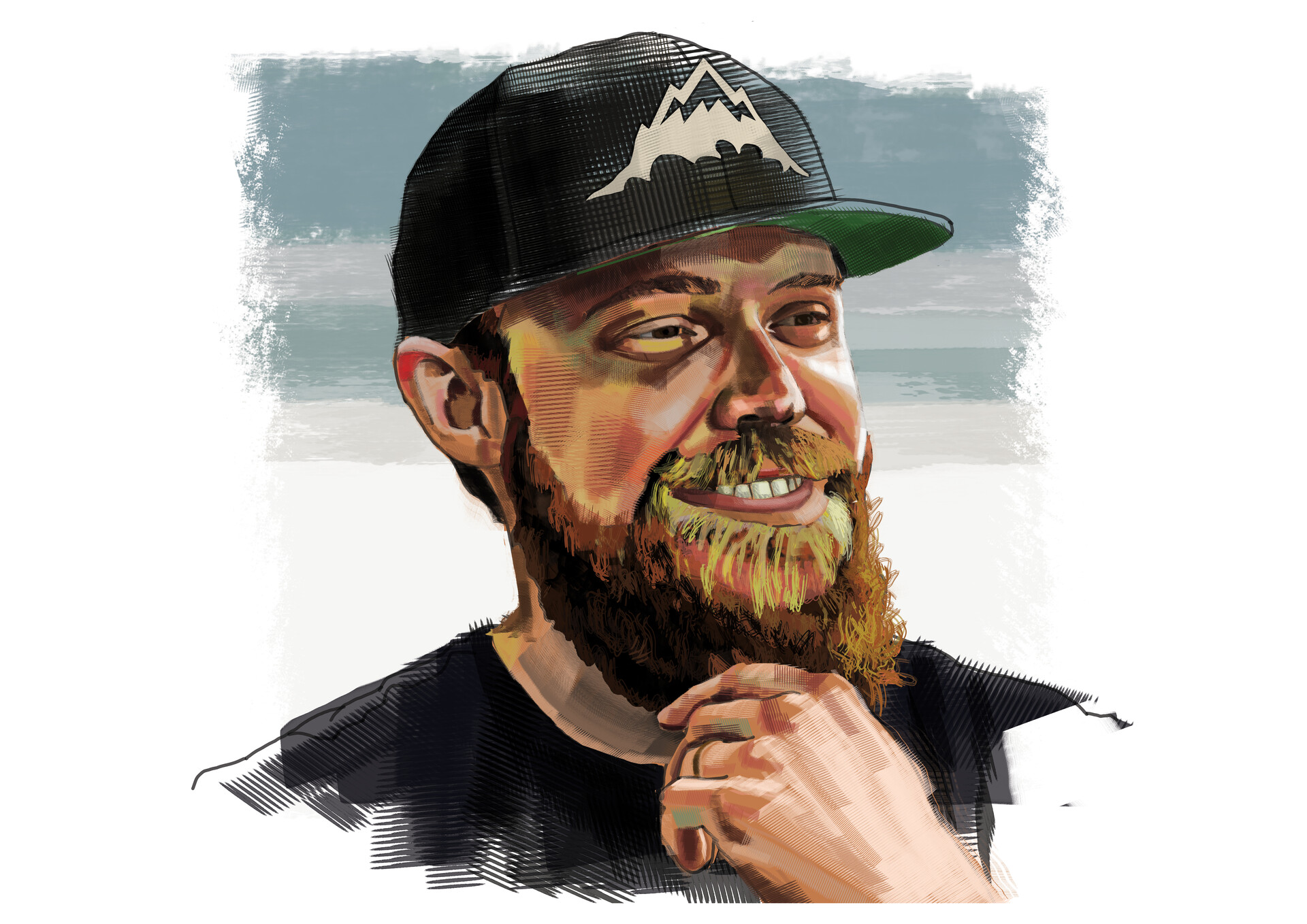 ArtStation - Portrait of StoneMountain64