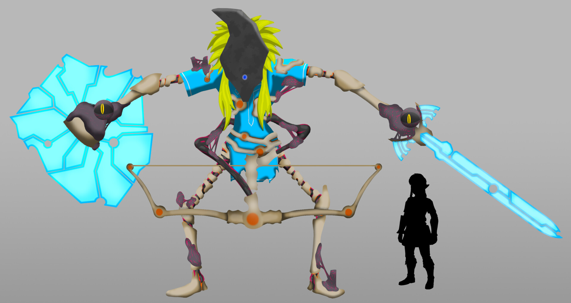 ArtStation - Concept Art d'un boss de Zelda BOTW