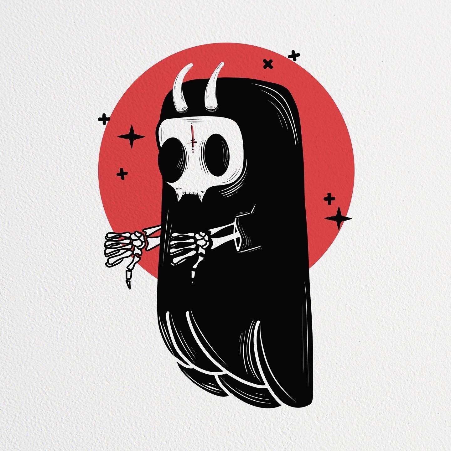 ArtStation - Negative ghost, tattoo concept