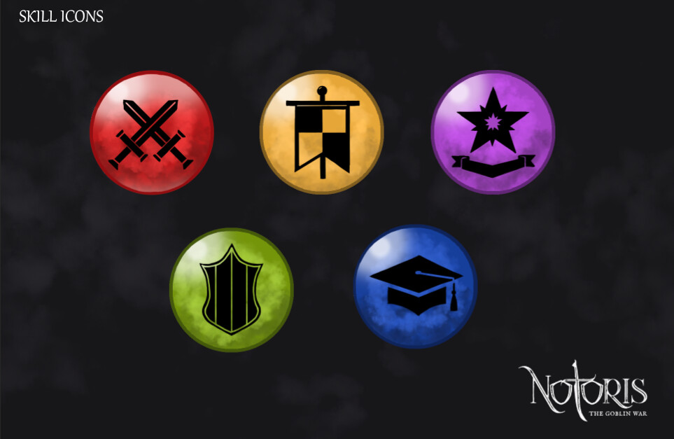 ArtStation - Skill Icons- UI