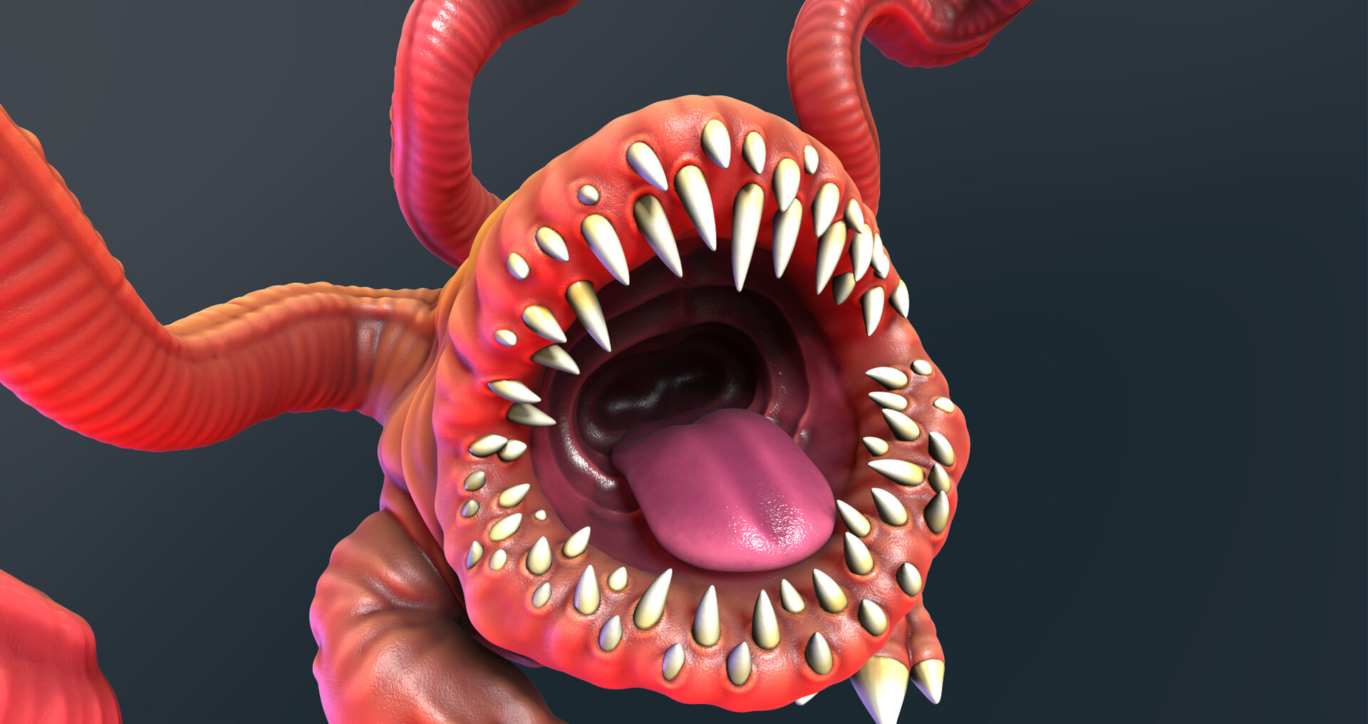 ArtStation - Otyugh. .. and don't ask me how to pronounce it.