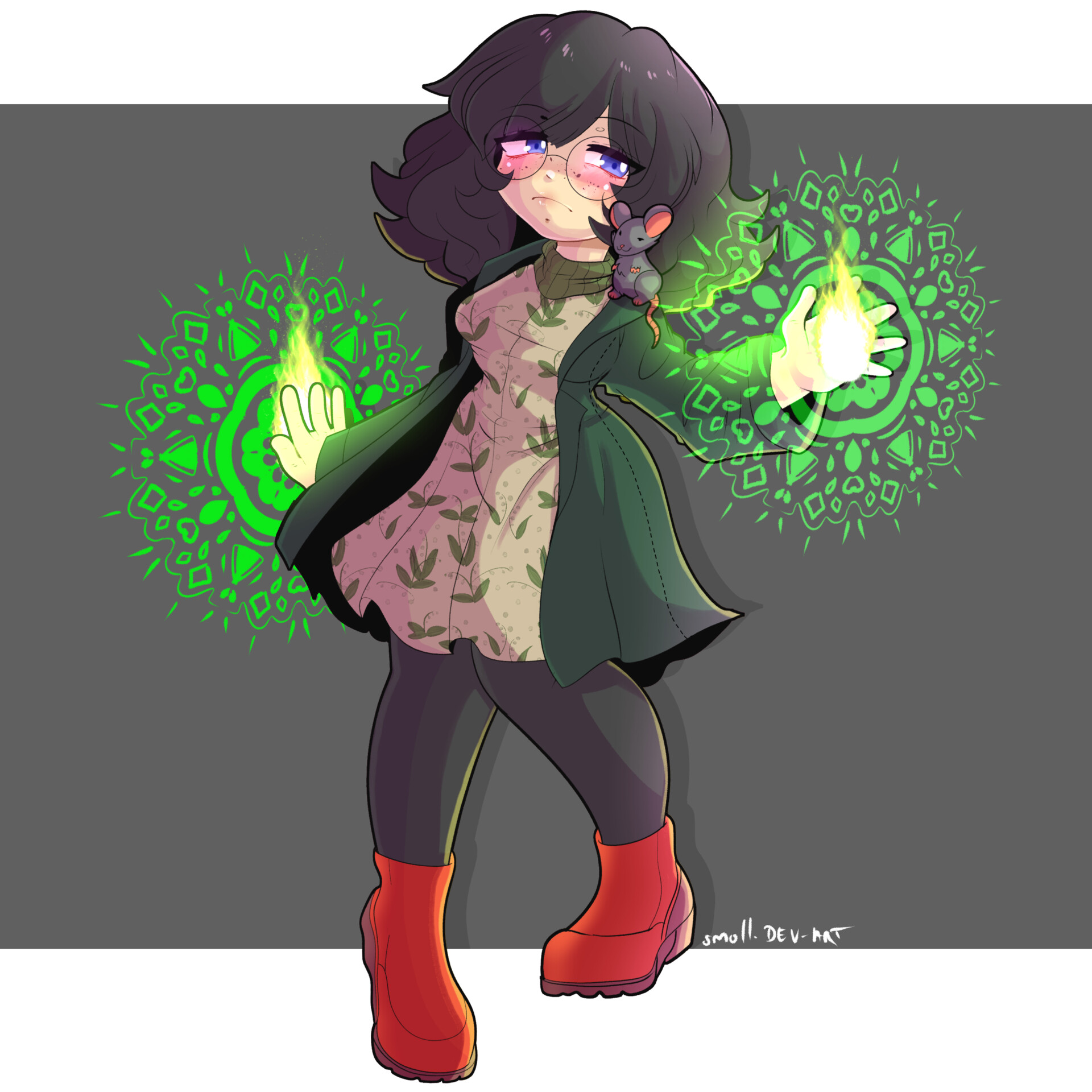 ArtStation - Magic Girl Commission