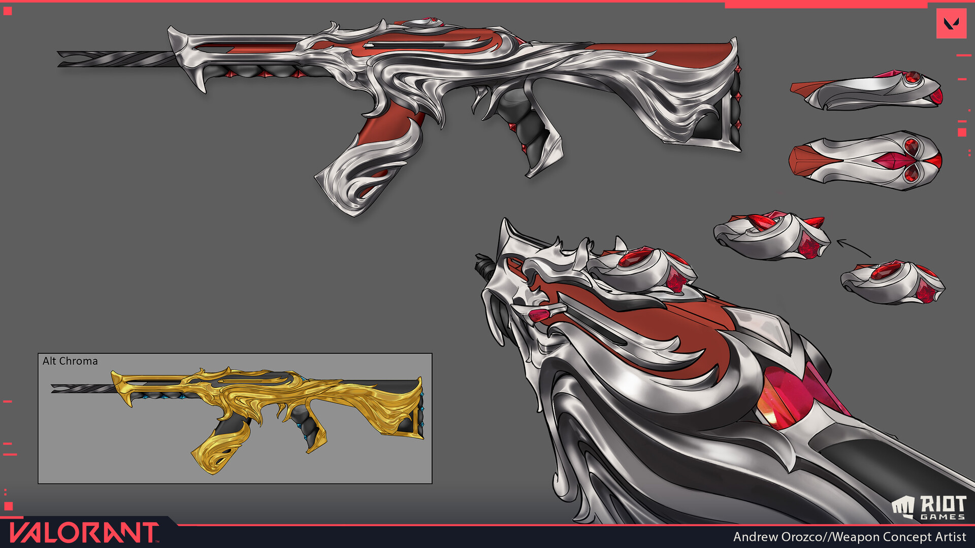 Andrew Orozco - VALORANT // BP EP.4 // ACT II Lycan's Bane (Vandal) Concept