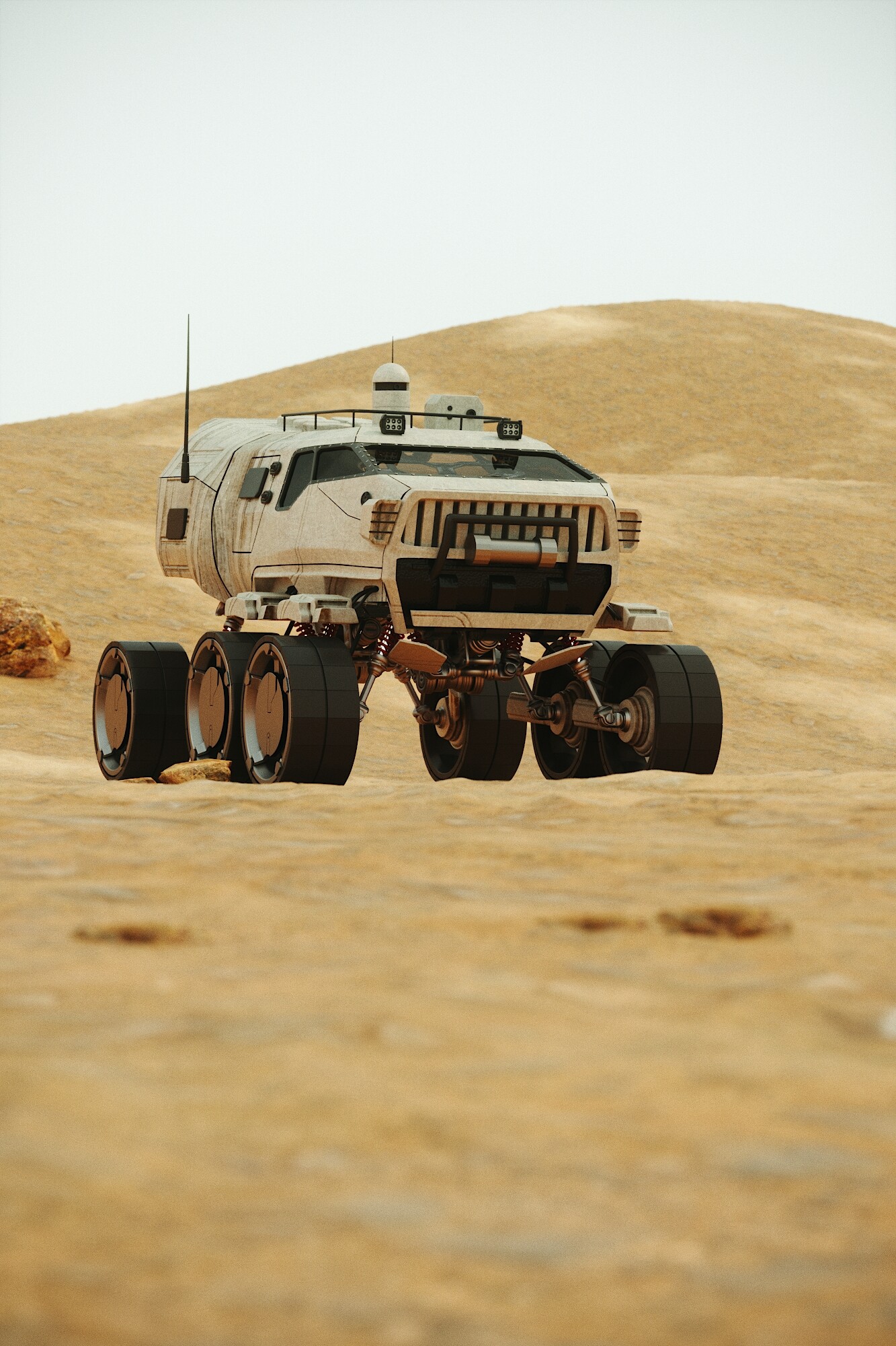 ArtStation - Hewlett Packard Challenge - Mars Rover