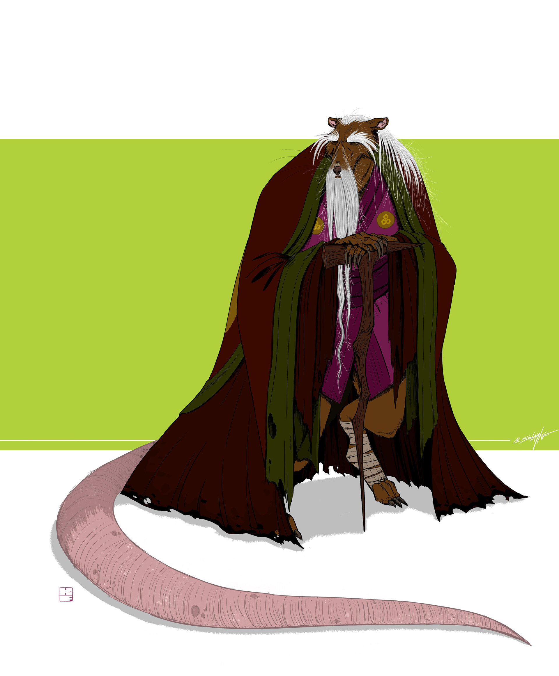 ArtStation - TMNT R// Splinter