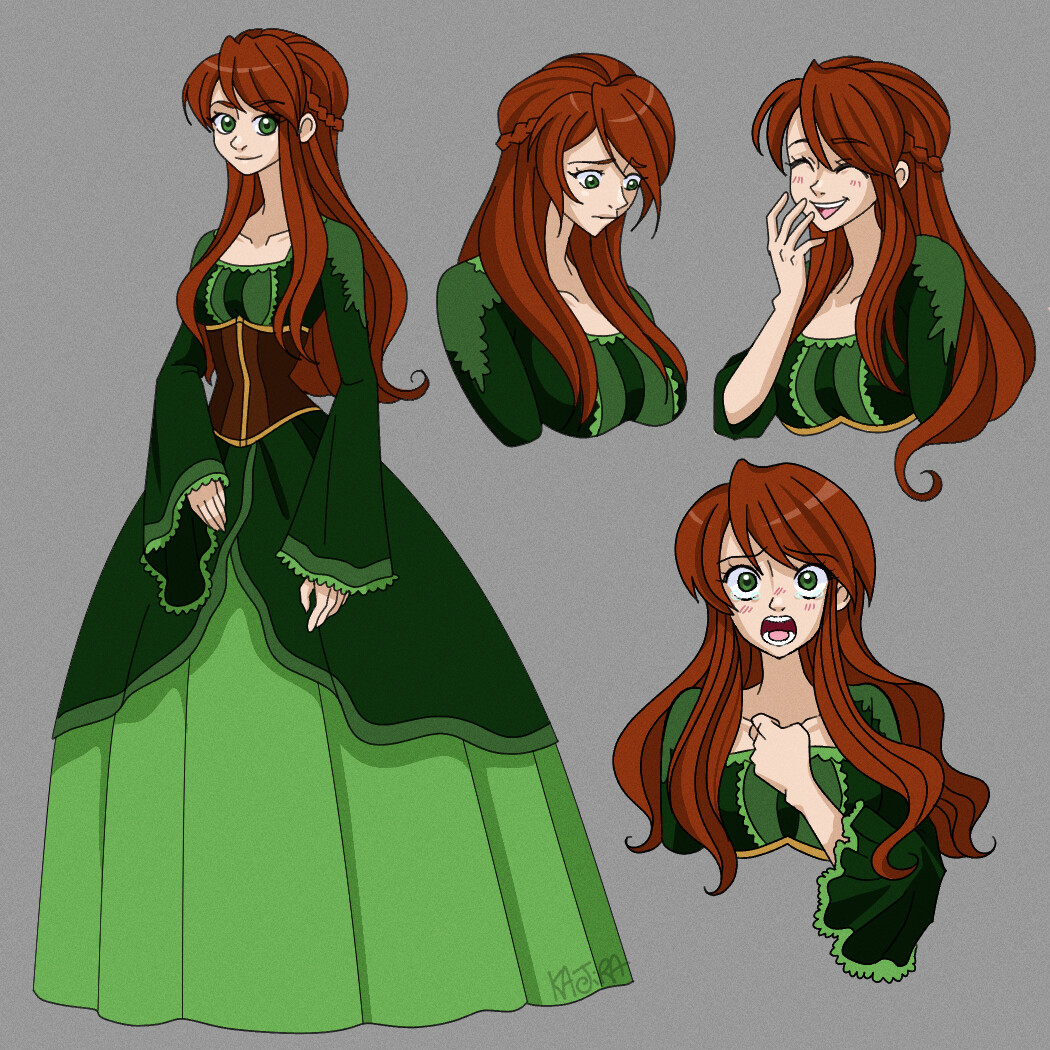 anime victorian girl