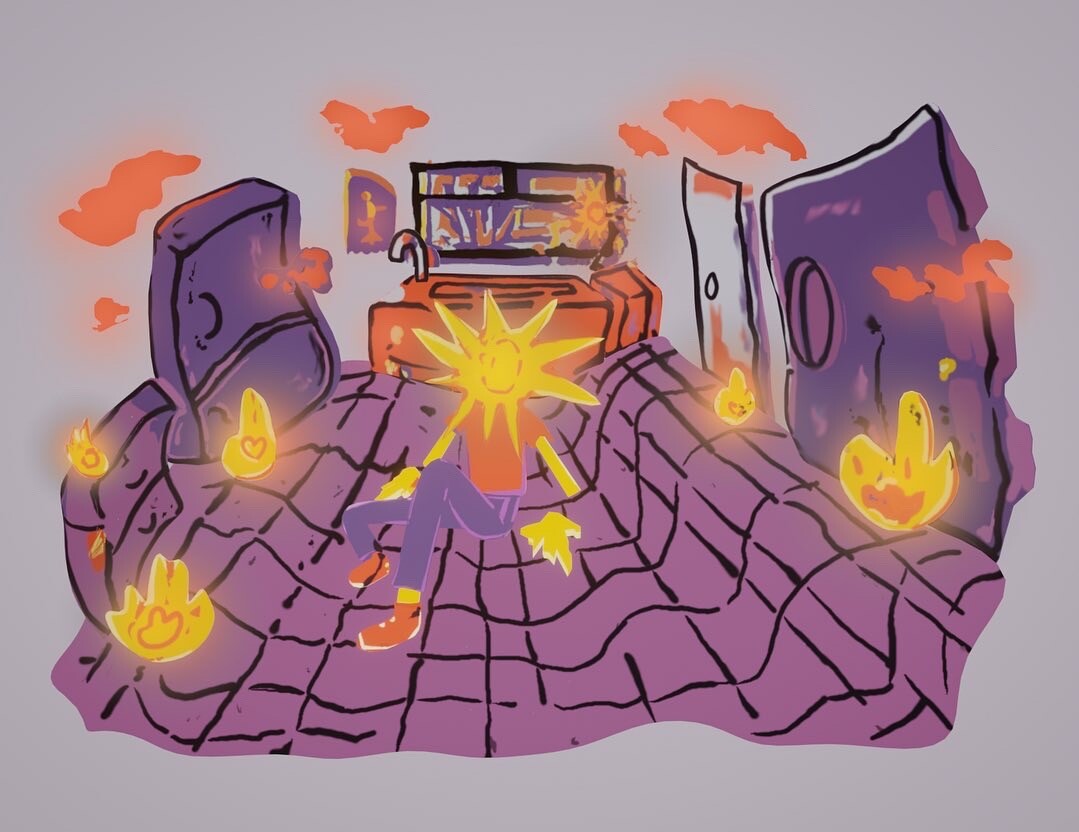 ArtStation - Sun Guy Scene