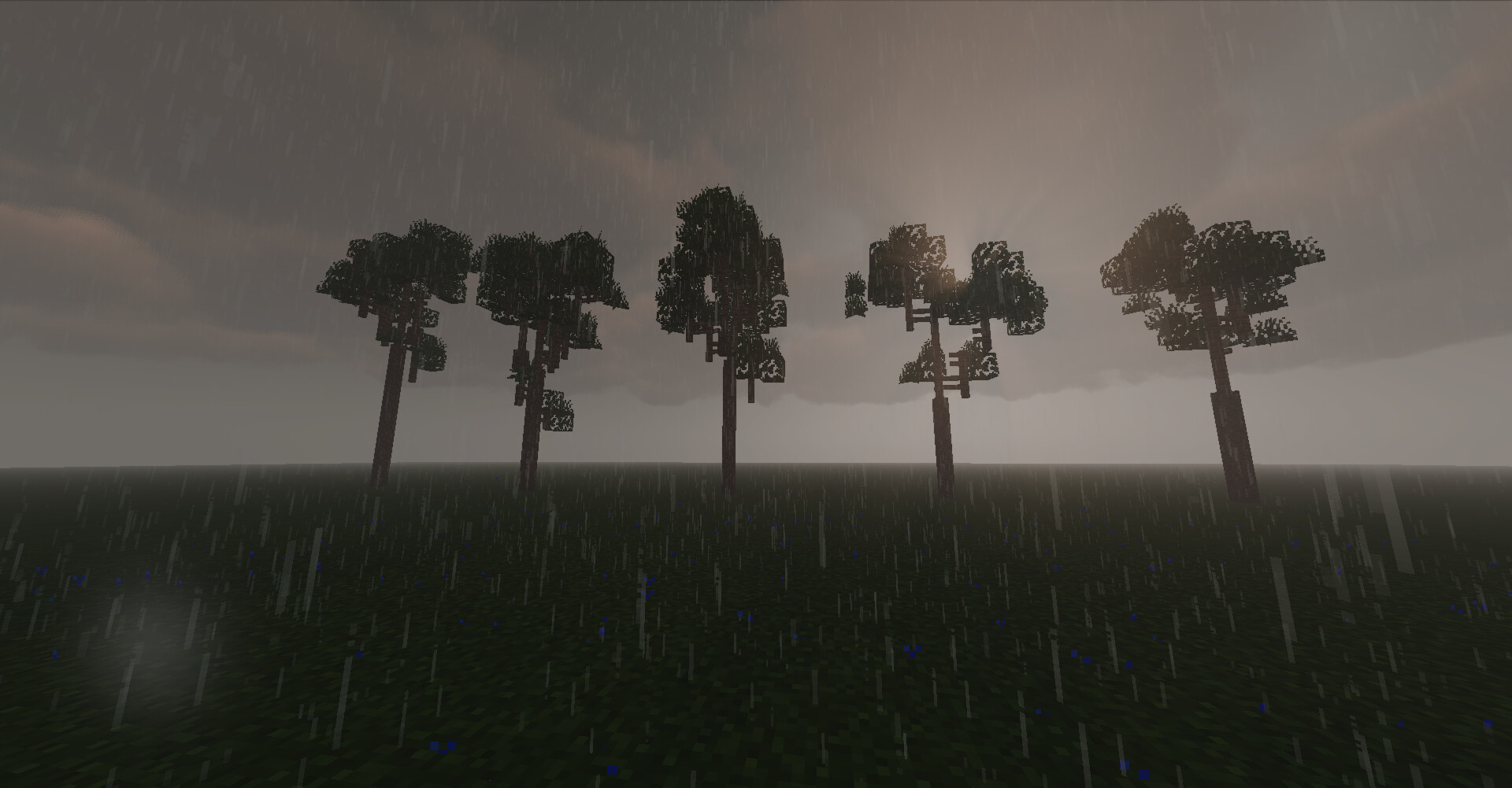 ArtStation - Minecraft Tree Portfolio: Assets