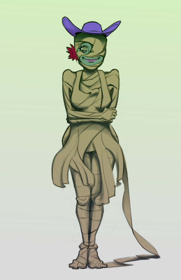 ArtStation - Mummy woman