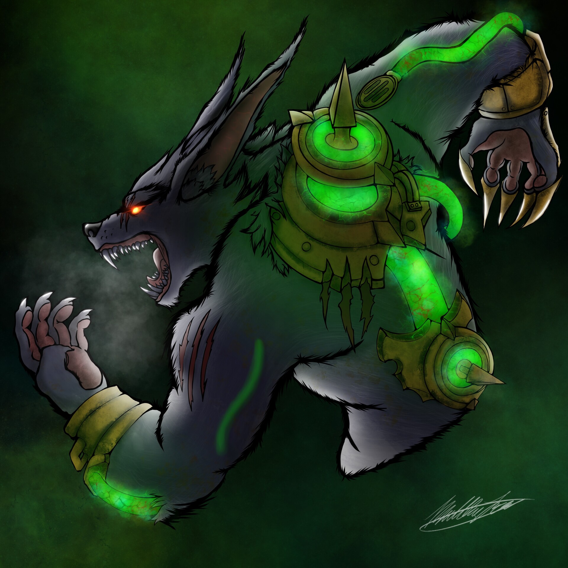 ArtStation - Warwick, The Uncaged Wrath of Zaun